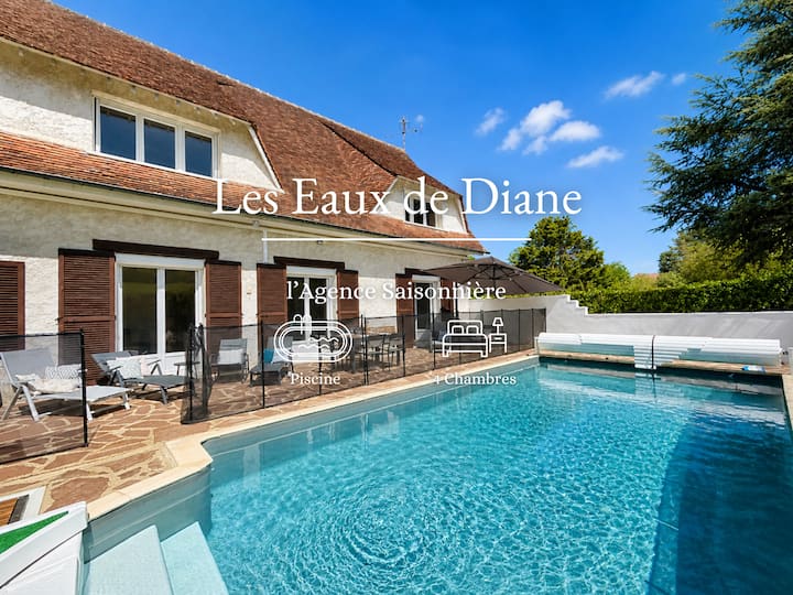 Les Eaux De Diane - Maison Avec Piscine à Anet - Anet