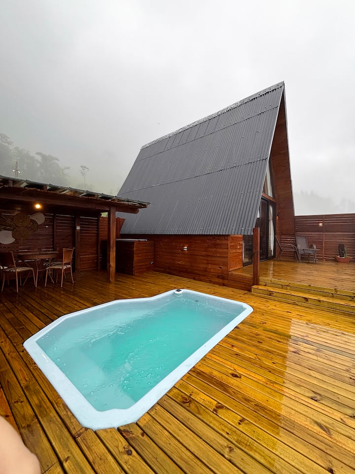 Chalé Das ÀGuas - Piscina/hidro/lareira/cach Prox. - Maquiné
