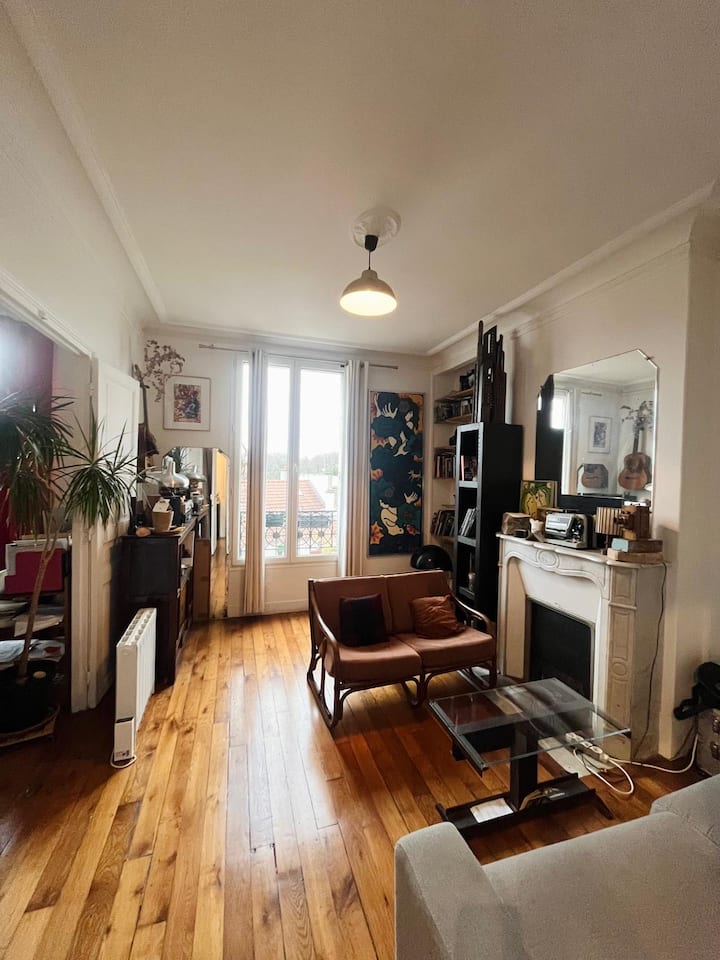 Appartement 3 Pièces Cosy 1 Lit Et 1 Canapé Lit - Saint-Denis, France
