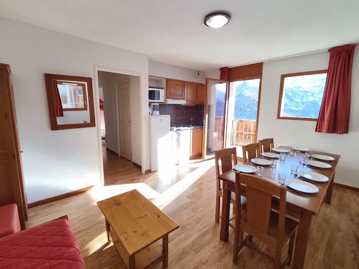 Beau T4 - 10 Personnes - Superbe Vue- Cœur Station - Orcières