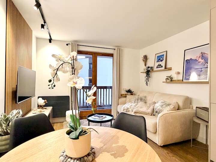 Appart Cosy 4 Pers Idéal Ski, Séjour Sans Voiture - Saint-Gervais-les-Bains