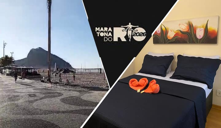 Near Copacabana Palace - 3 Min Beach - 24h Doorman - Copacabana