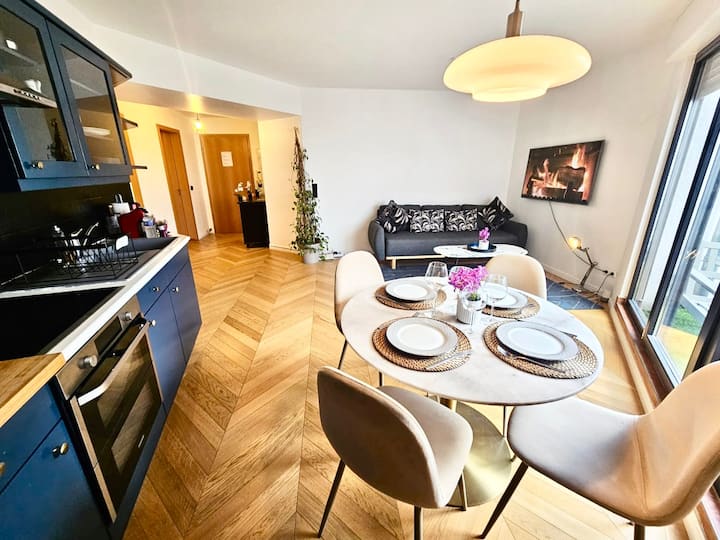 Convenient 1br Stay With Terrace&parking - Luxemburgo