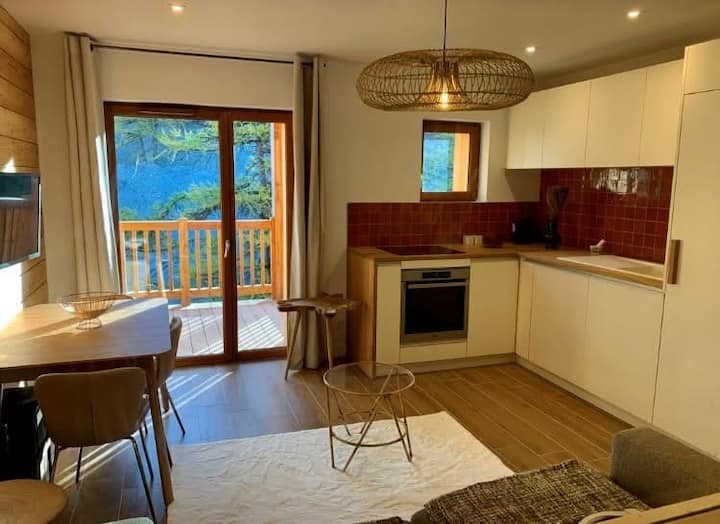 Appartement Neuf 4 Pers Avec Balcon, Parking Vars - Vars