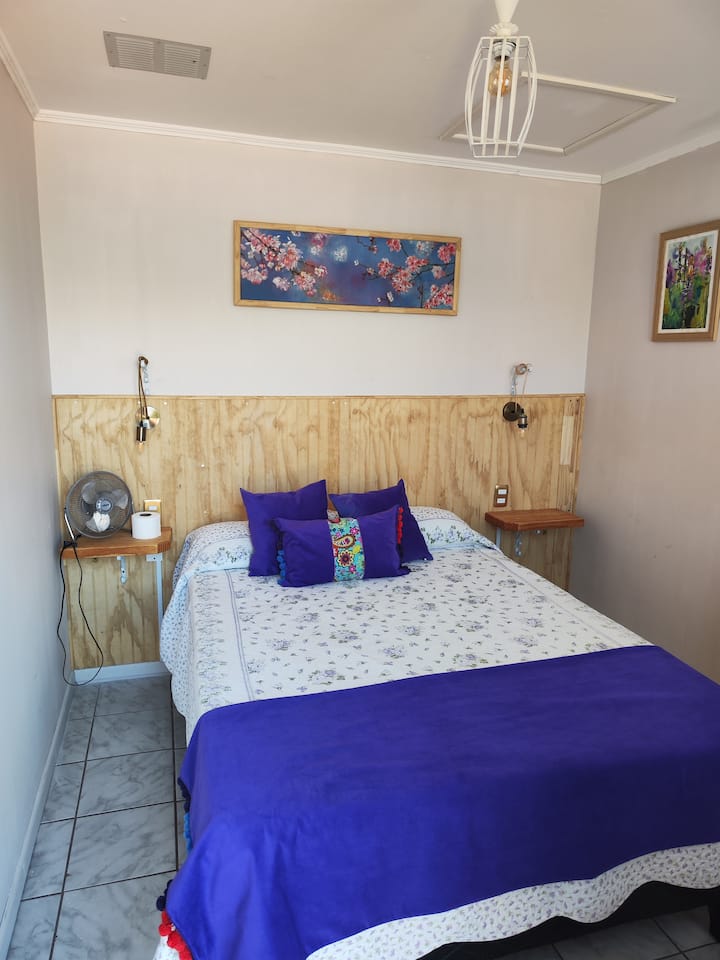 Habitación Matrimonial Acogedora | Rancho Elquino - Vicuña