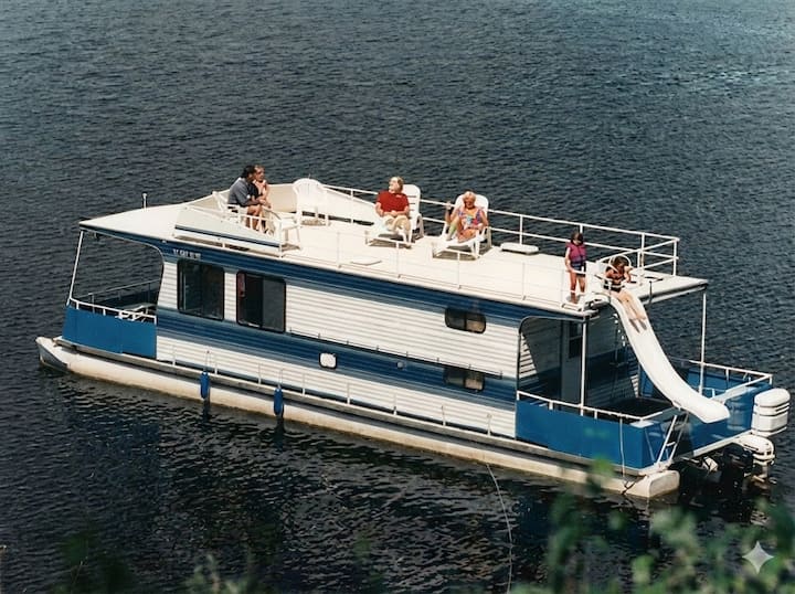 The Muskie Houseboat @ Timber Bay (44' Hb10) - North Bay, Embarrass