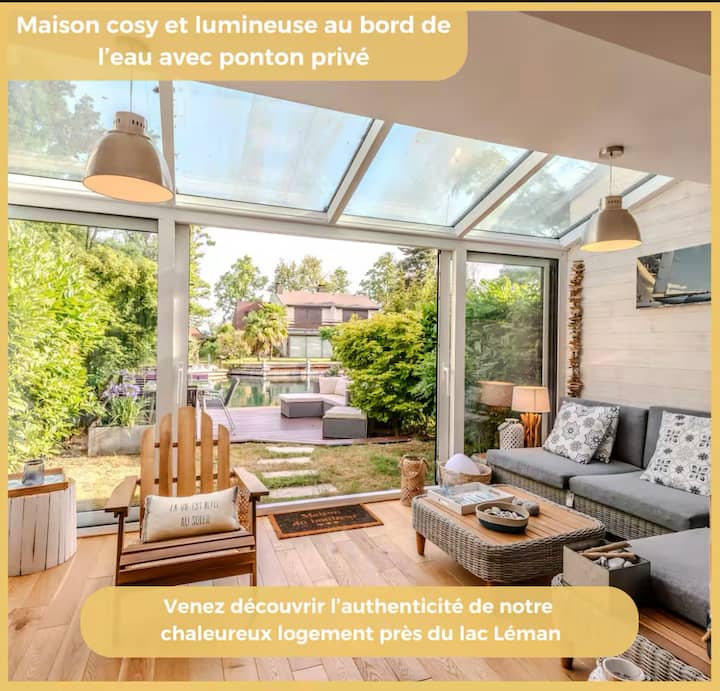 La Marina | T4 | Port-ripaille | Ponton Privé - Thonon-les-Bains