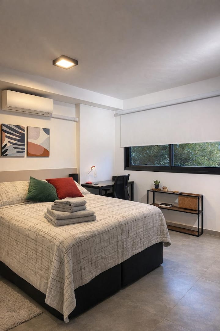 Apto Próx. Aeroporto E Metrô | Ar E Piscina - Brazilië