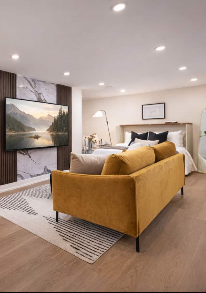 New Downtown Modern Studio W/parking & Privacy - Toronto