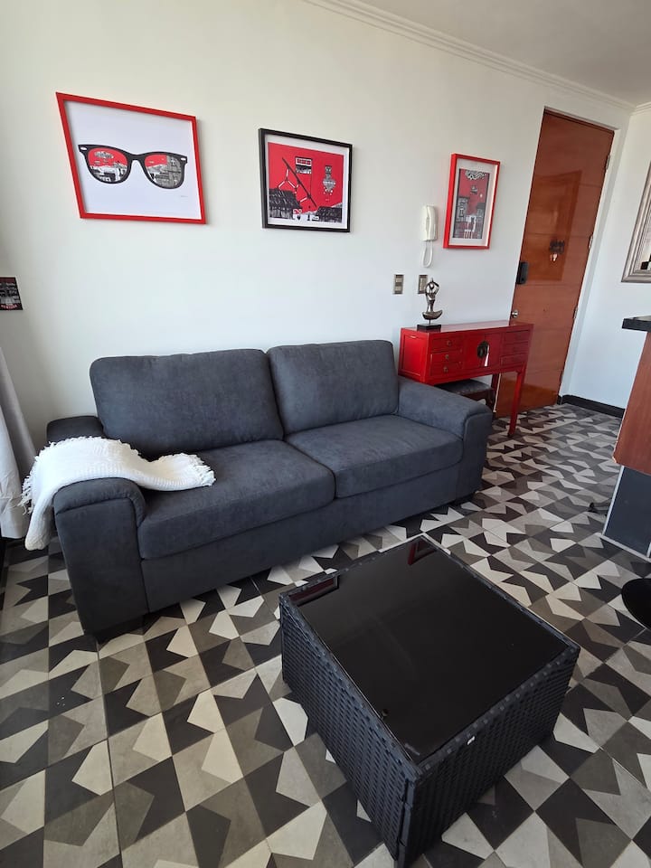 Departamento, Corazón De Providencia, Metro Mmontt - Chile