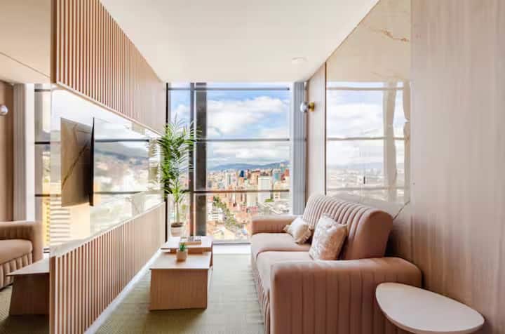 Luxury Cityview 2br Apartment In Bogota - Calima