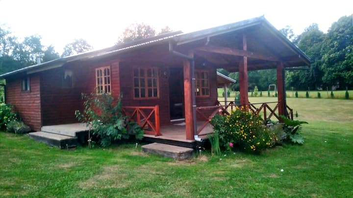 Cabaña "Aromo"minutos De Playa Chauquen Y El Monje - Panguipulli