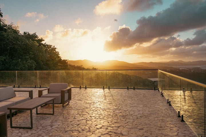 New - Hillside Caribbean Compound | Ocean Views - U.S. Virgin Islands