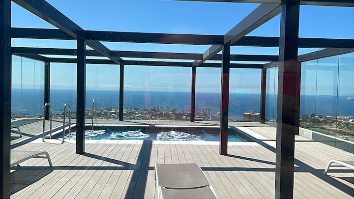 Departamento Nuevo Con Vista Al Mar - Viña del Mar