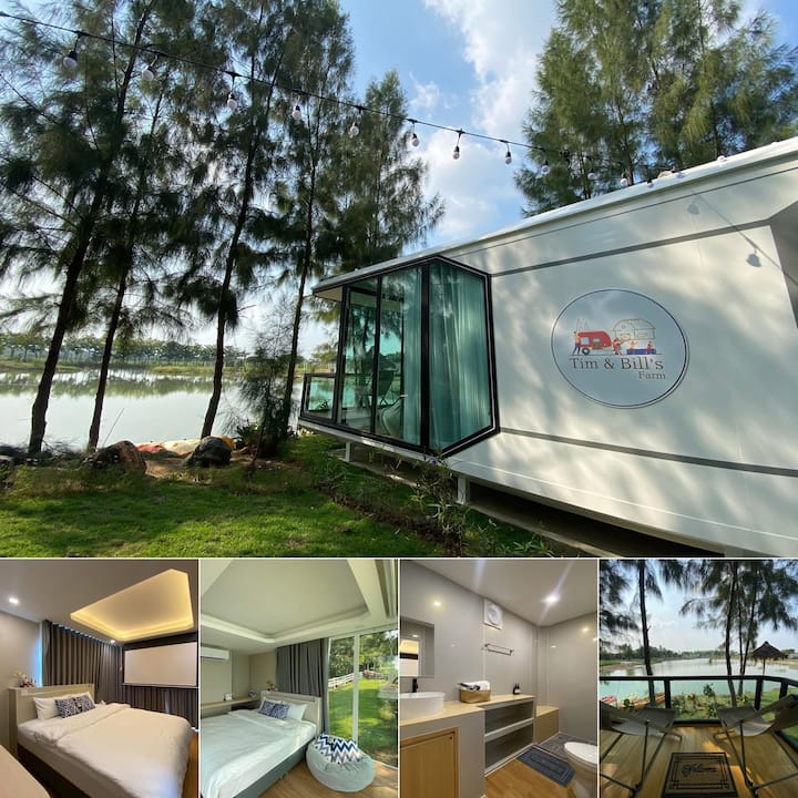 Timbill Farm Ratchaburi - Camper By The Lake - Kanchanaburi