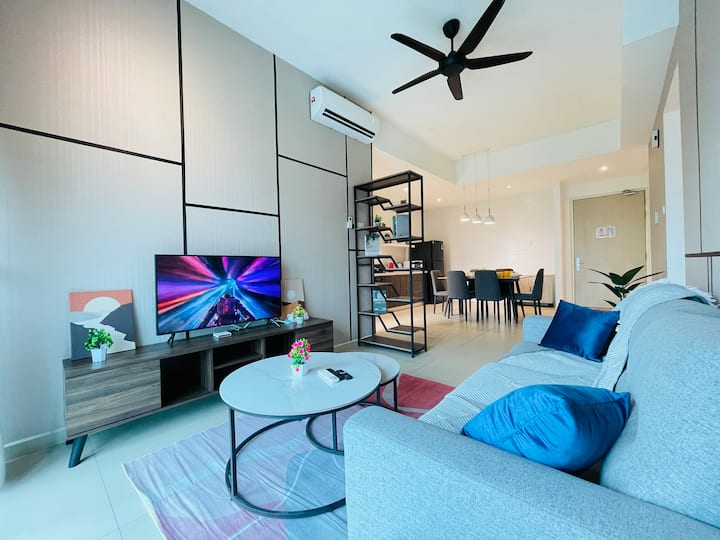 Cozy 2br @ Reizz Residence Ampang | 4 Pax - Kuala Lumpur