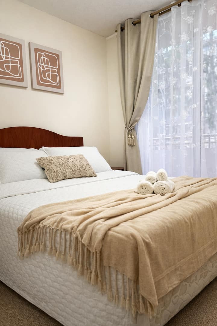 Dpto. En El Tabo |3 Hab.| Wifi+estac.|pet Friendly - El Tabo