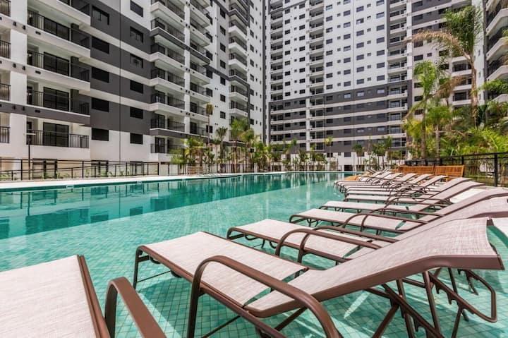 Extraordinário Piscine Resort Vista Piscina  Sauna - Osasco