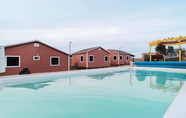 Cabaña Familiar Y Moderna En El Paraíso Del Vino - Baja California
