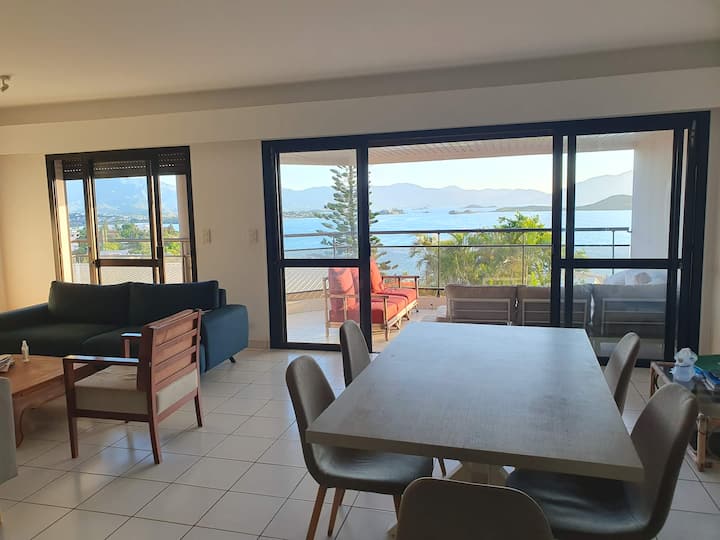 Grand Appartement Vue Mer: Forêt, Plages, Sorties - Nouméa