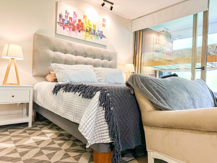 Estudio 4 Pax: Piscina Climatizada, Parking. - Pucon