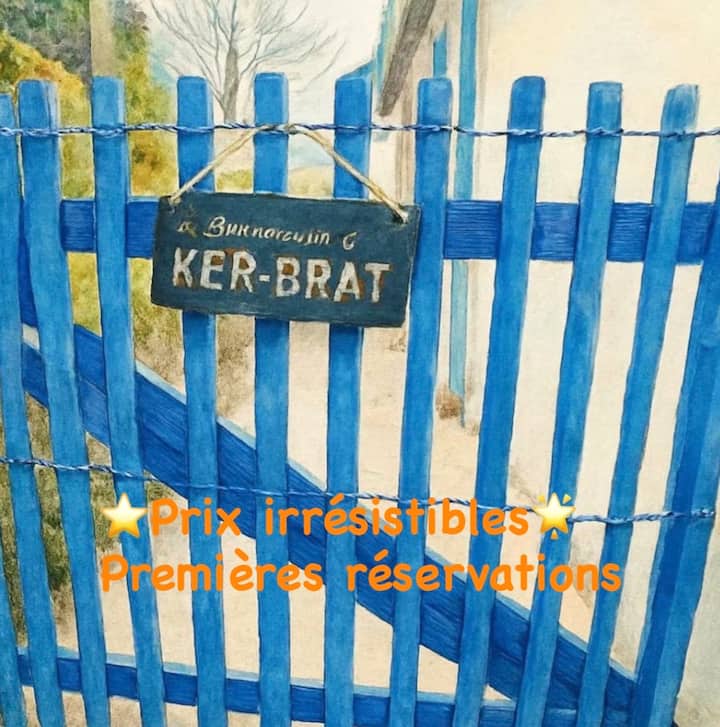 Ker Brat, Maison/appartement Au Cœur Du Village - Morlaix