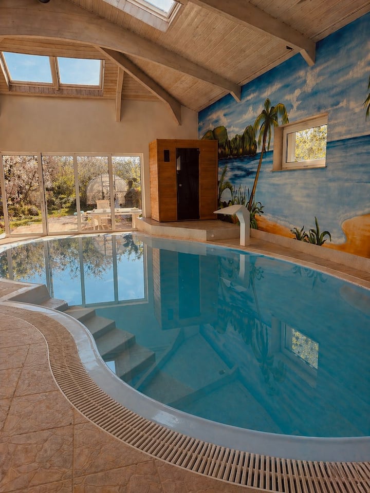 Große Wohlfühloase – Kamin, Pool, Sauna & Billard - Berlin