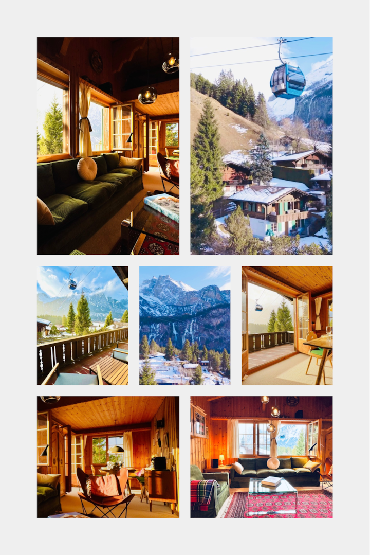 Chalet Sternli 1 – Top Floor With Stunning View - Kandersteg