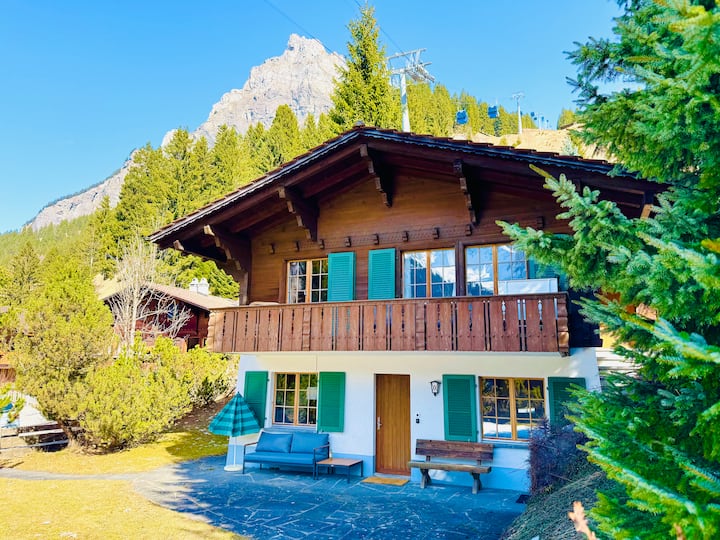 Chalet Sternli 1 – Top Floor With Stunning View - Kandersteg