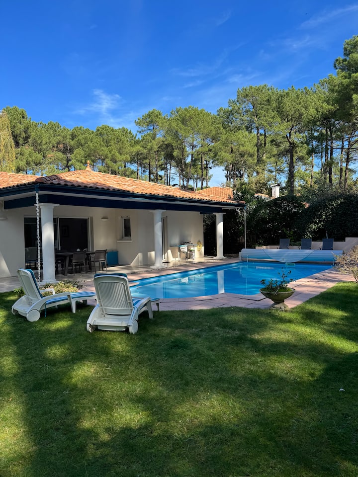 Villa 3* Piscine Chauffée 6 Pers Biscarrosse Lac - Biscarrosse