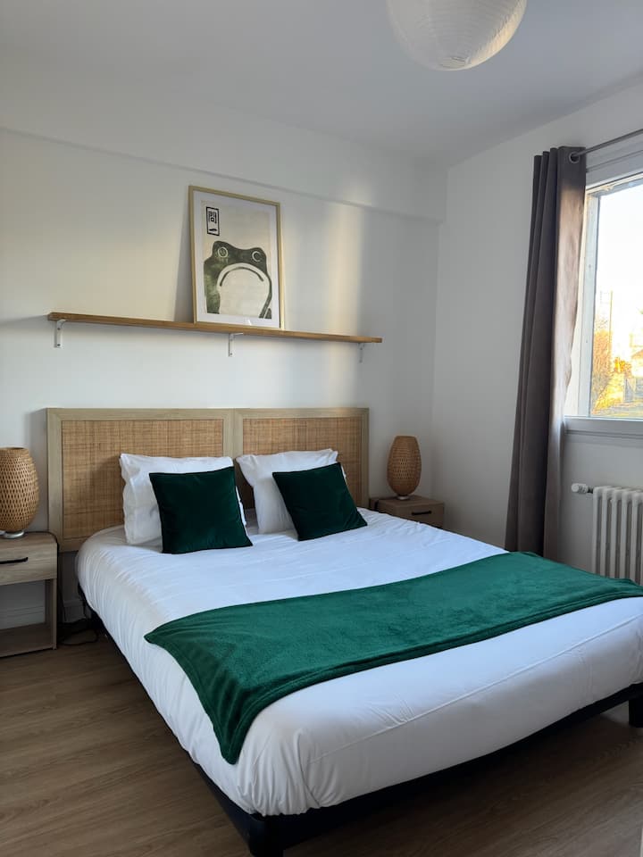 "Le Bau Haus" Appartement 2 Pièces Très Lumineux - Mondeville