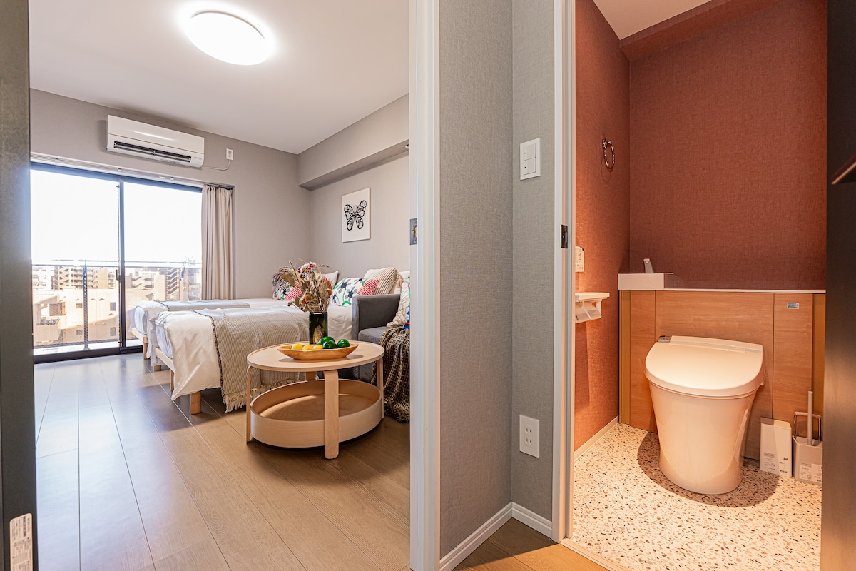 Mi-Hotel Asakusa | À deux pas de Sensoji丨4 personnes丨27 m² ...