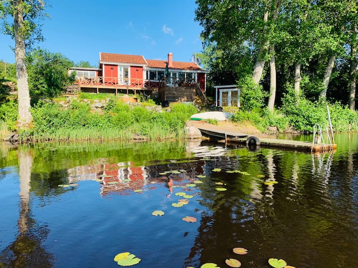 Fritidshus Lunding, Sjöställe I Södra Småland - Älmhult