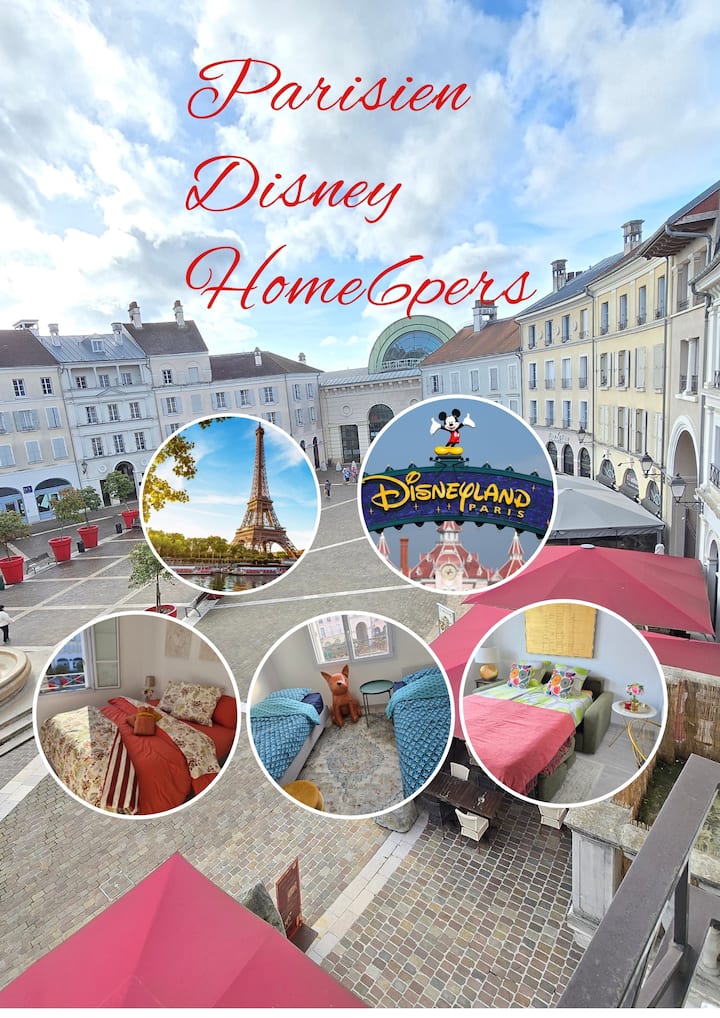 Parisien Disney Home 6p Parking - Serris
