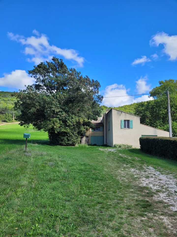 Maison Avec Piscine Dans Cour Intérieure Privé - Banon