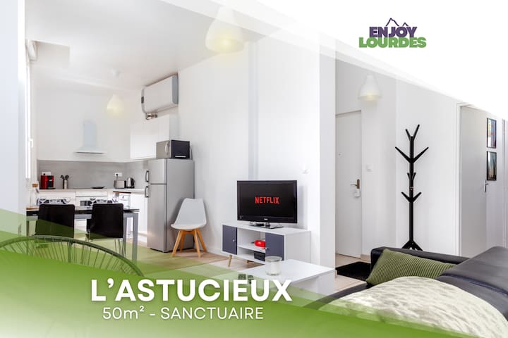 L'astucieux - Confortable Appartement 5 Personnes - Lourdes