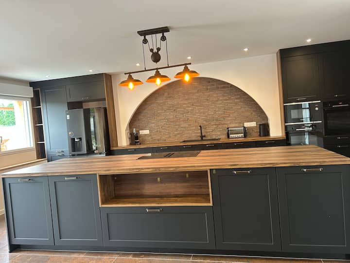 Le Gîte «&nbsp;Maison Couture&nbsp;» Pour 14 Personnes. - Montauban-de-Bretagne