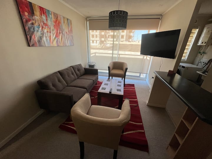 Cómodo Y Acogedor Departamento Amoblado - Curicó