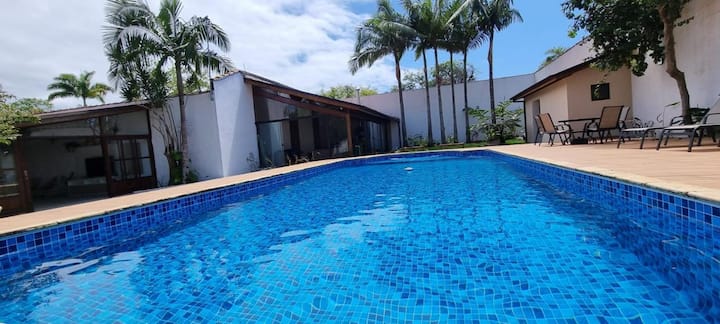 Casa Nova P Temporada, Com Piscina Para 14 Pessoas - Ubatuba