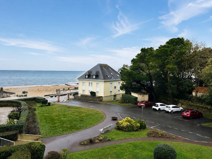 Vue Océan Et Plage à Pied Appartement 4 Voyageurs - Pornic