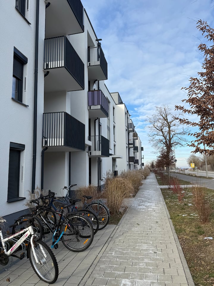 Mod. 3-zi.-whg. Mit 2 Bädern. Nähe Tu & Autob. A9 - Hallbergmoos