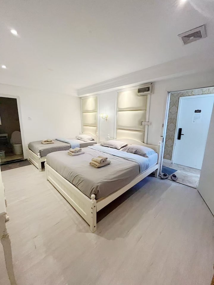 仙本那【Buddy House】潜侣小屋 家庭房1.8米+1.2米 独立卫生间 含早餐205 - Semporna