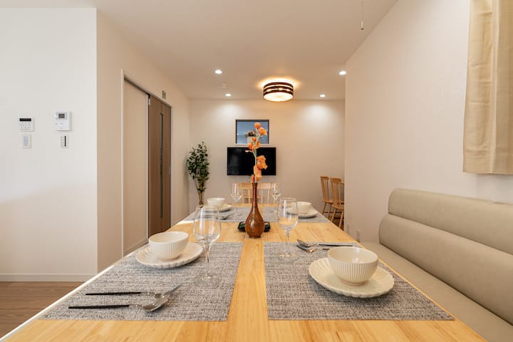 新築一軒家｜和モダン｜駅徒歩5分｜関空・難波・usj好アクセス｜静かな住宅街｜長期滞在歓迎 - Japan