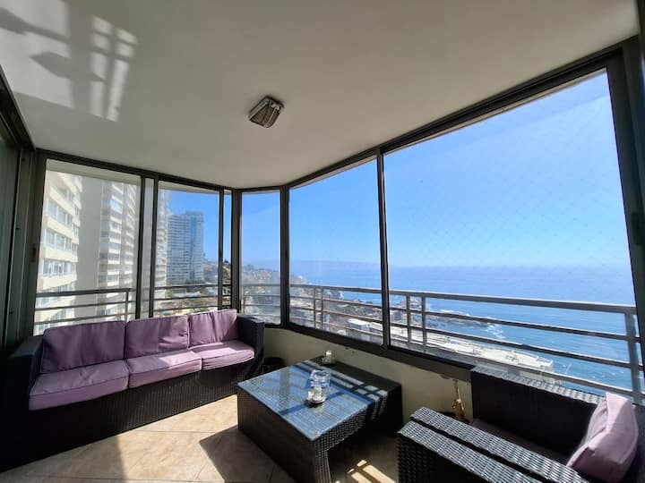 Hermoso Y Amplio Departamento En Reñaca - Quilpué