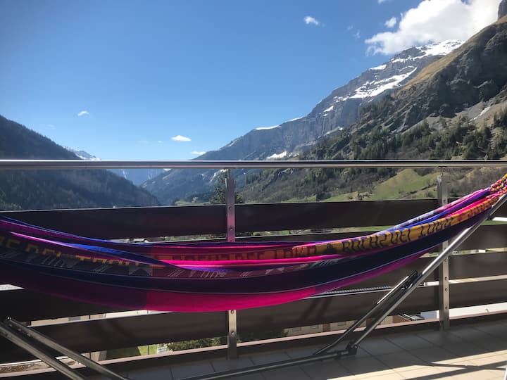 2zimmerferienwohnung Mit Top Aussicht Gr.südbalkon - Loèche-les-Bains