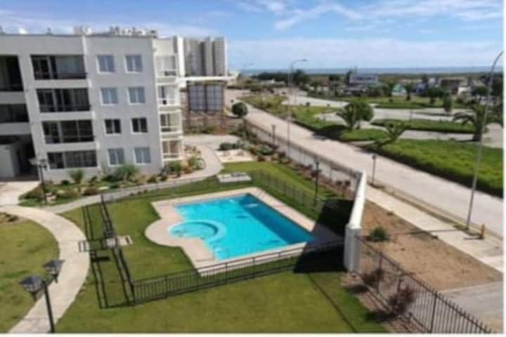 Departamento Vacacional En Av. Puertas Del Mar - La Serena