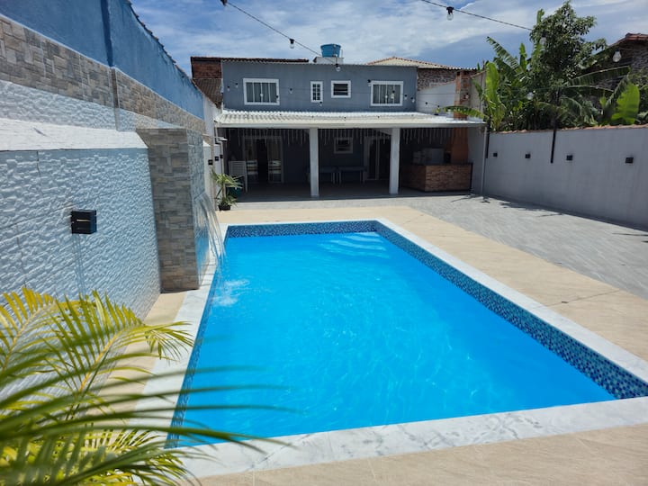 ​Casa De Verão: Piscina E Conforto Moderno - Praia Grande
