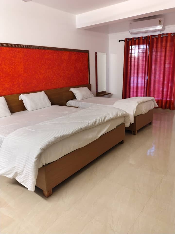 Ac Flats For Group - 1st Floor - Padmam Srvc Apts - Thrissur