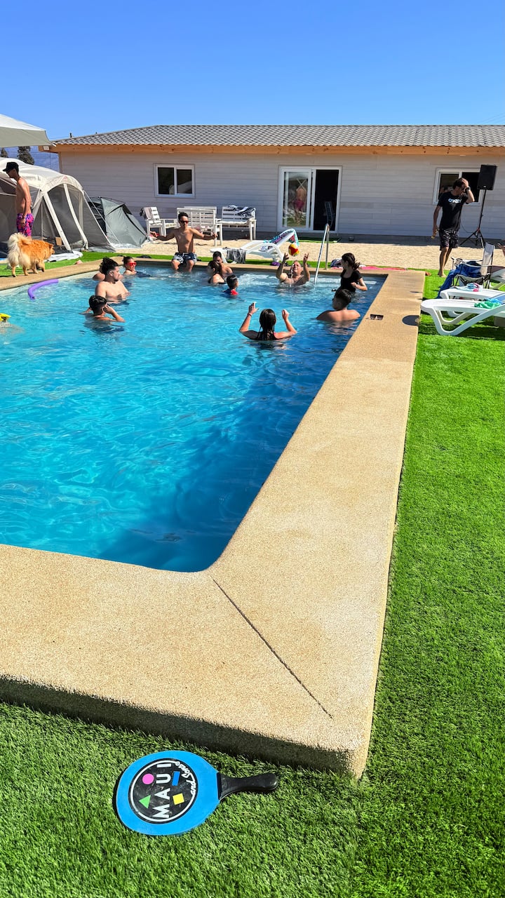 Casa De Campo · Piscina Privada · Por El Día - Olmué