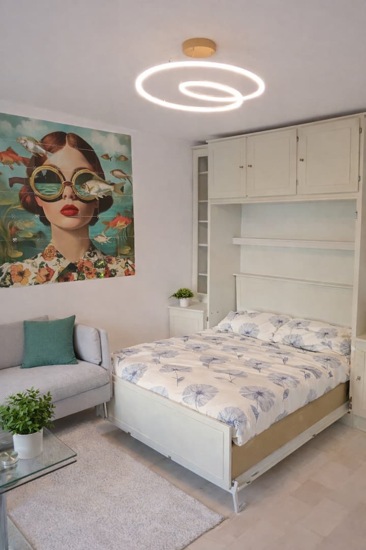 Studio Cosy Près Plage/gare Sncf 5 Minutes à Pied - Cagnes-sur-Mer